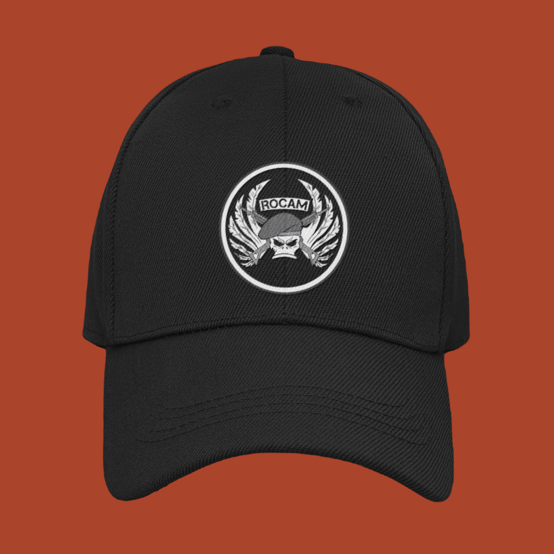 Boné de Brim Boné ROCAM Caveira R$59,98 em Rotina Policial Shop