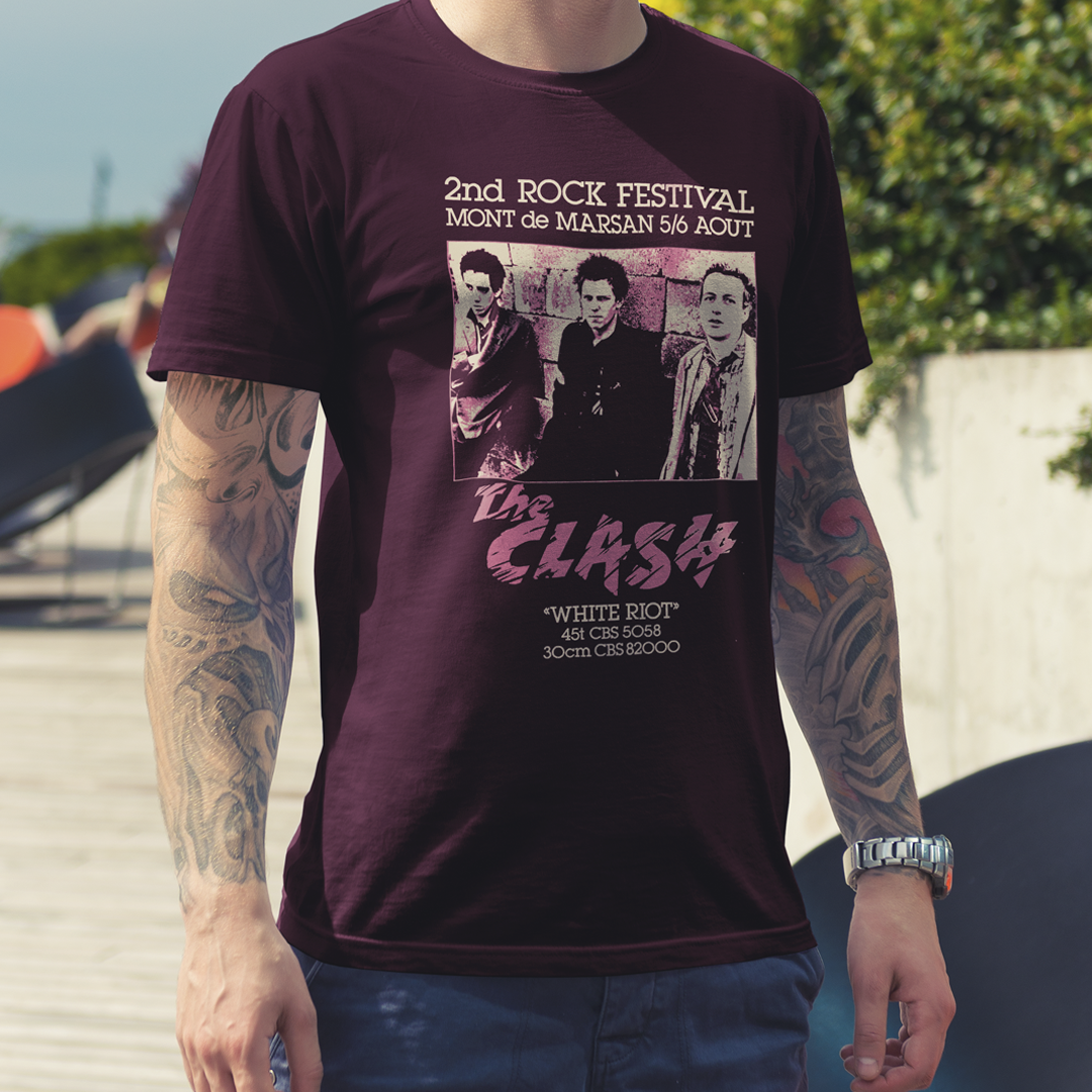 T-Shirt Classic HoN WHITE RIOT Classic em House of Noise