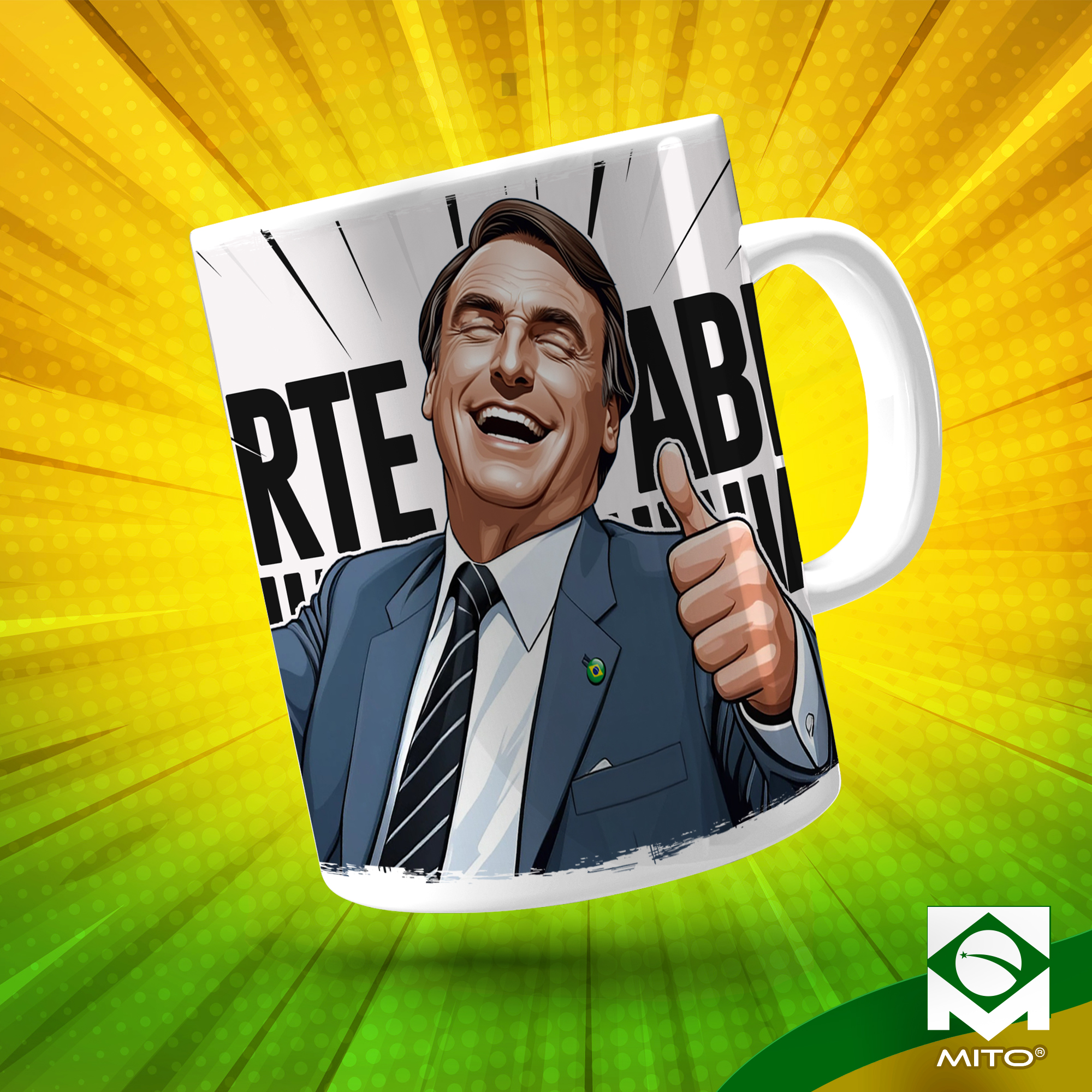 Caneca Caneca - Um Forte Abraço R$41,10 em MITO OFICIAL