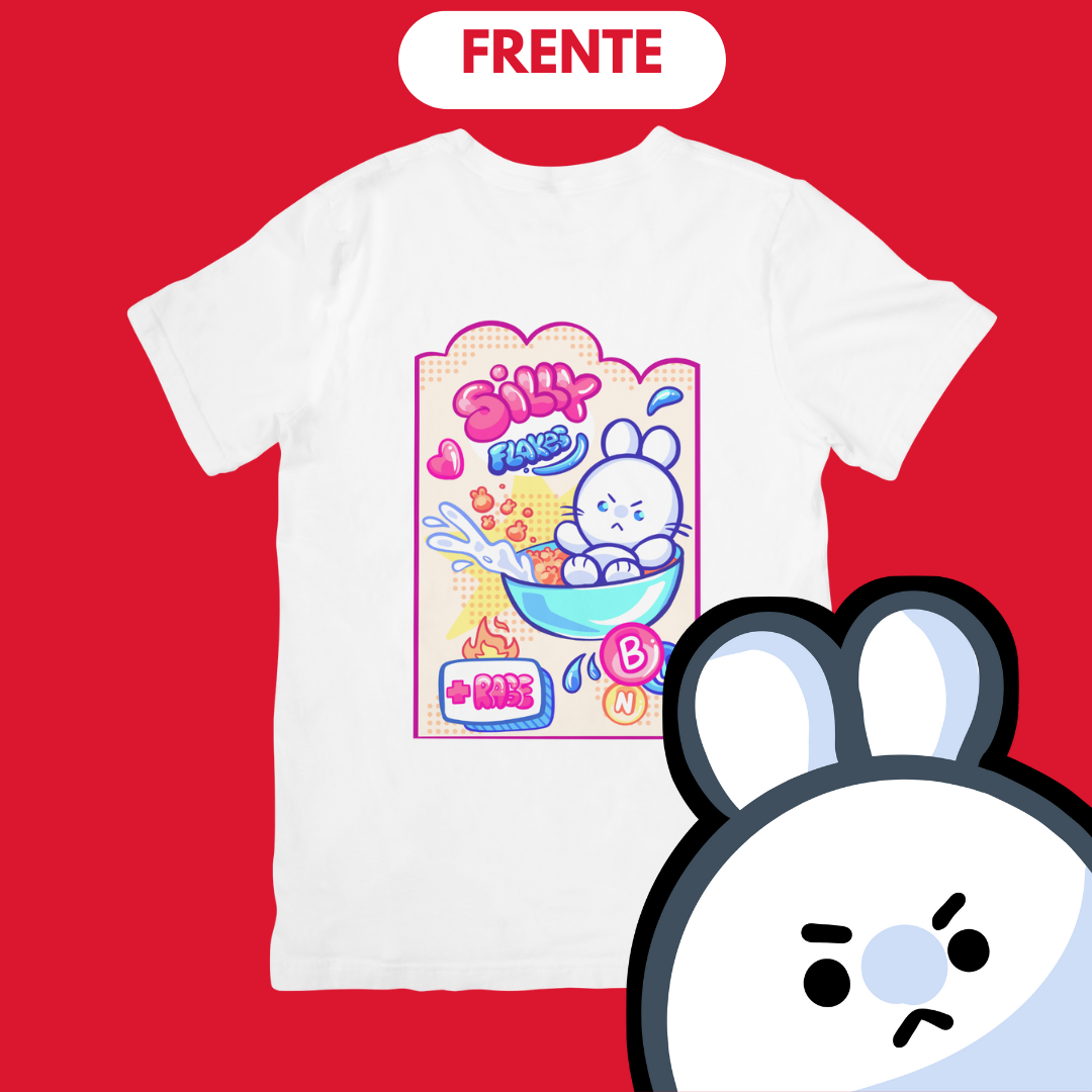 T-Shirt Quality Camiseta // Silly Flakes em Silly Store