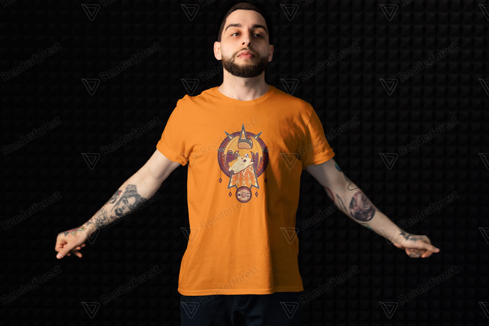 T-Shirt Quality Camiseta Digimon - Patamon Brasão em Sublima Carps