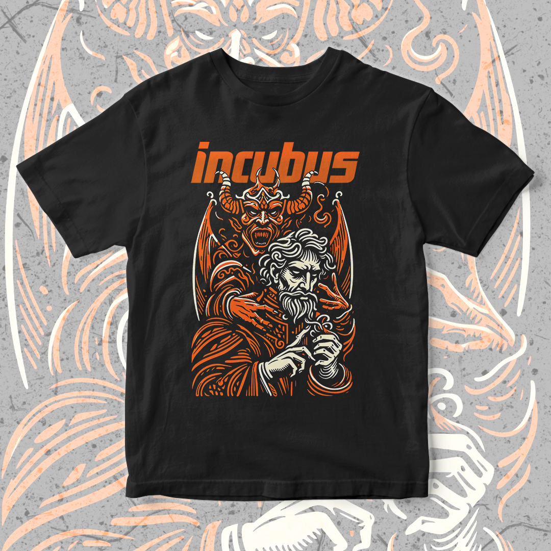 T-Shirt Classic Camiseta Incubus | Mindcage em HeadBanger Store