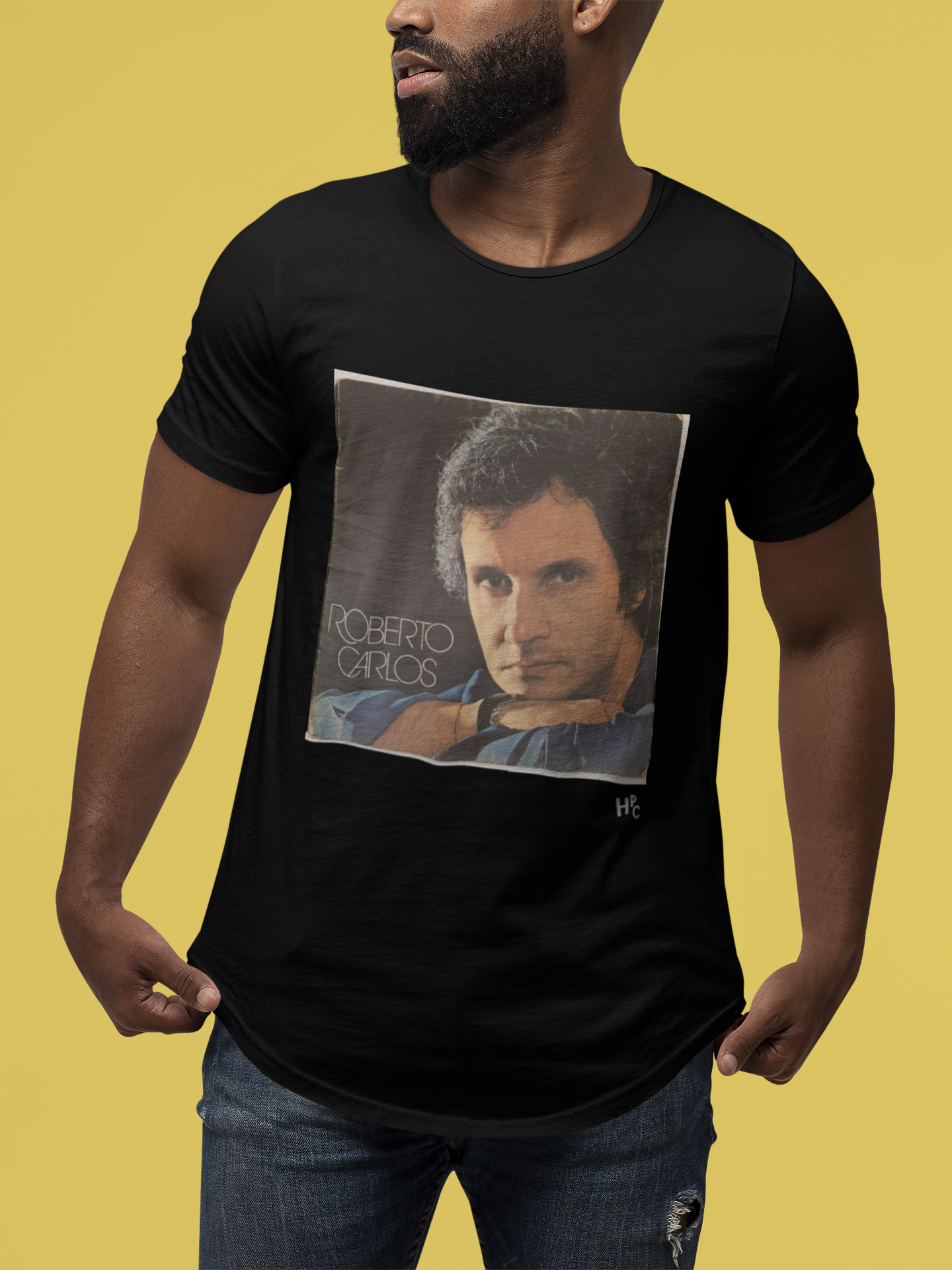 T-Shirt Classic CAMISETA VINIL ROBERTO CARLOS em HPC STORE
