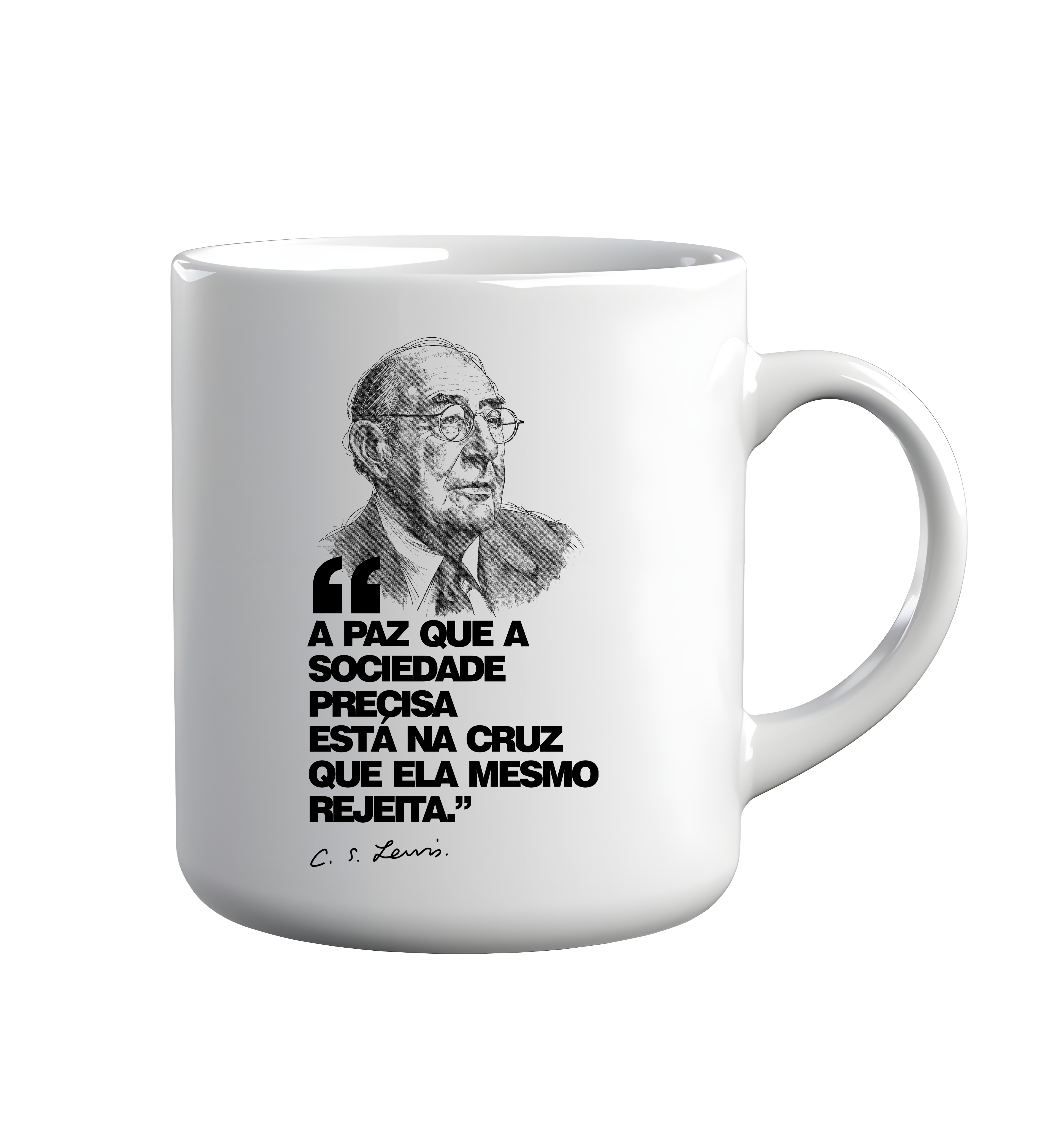 Caneca Caneca A Cruz - CS Lewis R$54,99 em