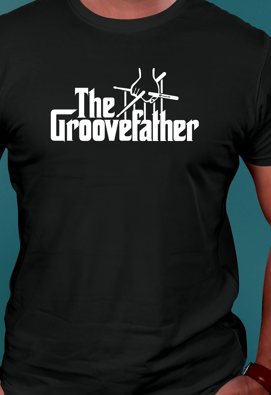 T-Shirt Prime Camiseta - The Groovefather em Music Life | À moda do Músico