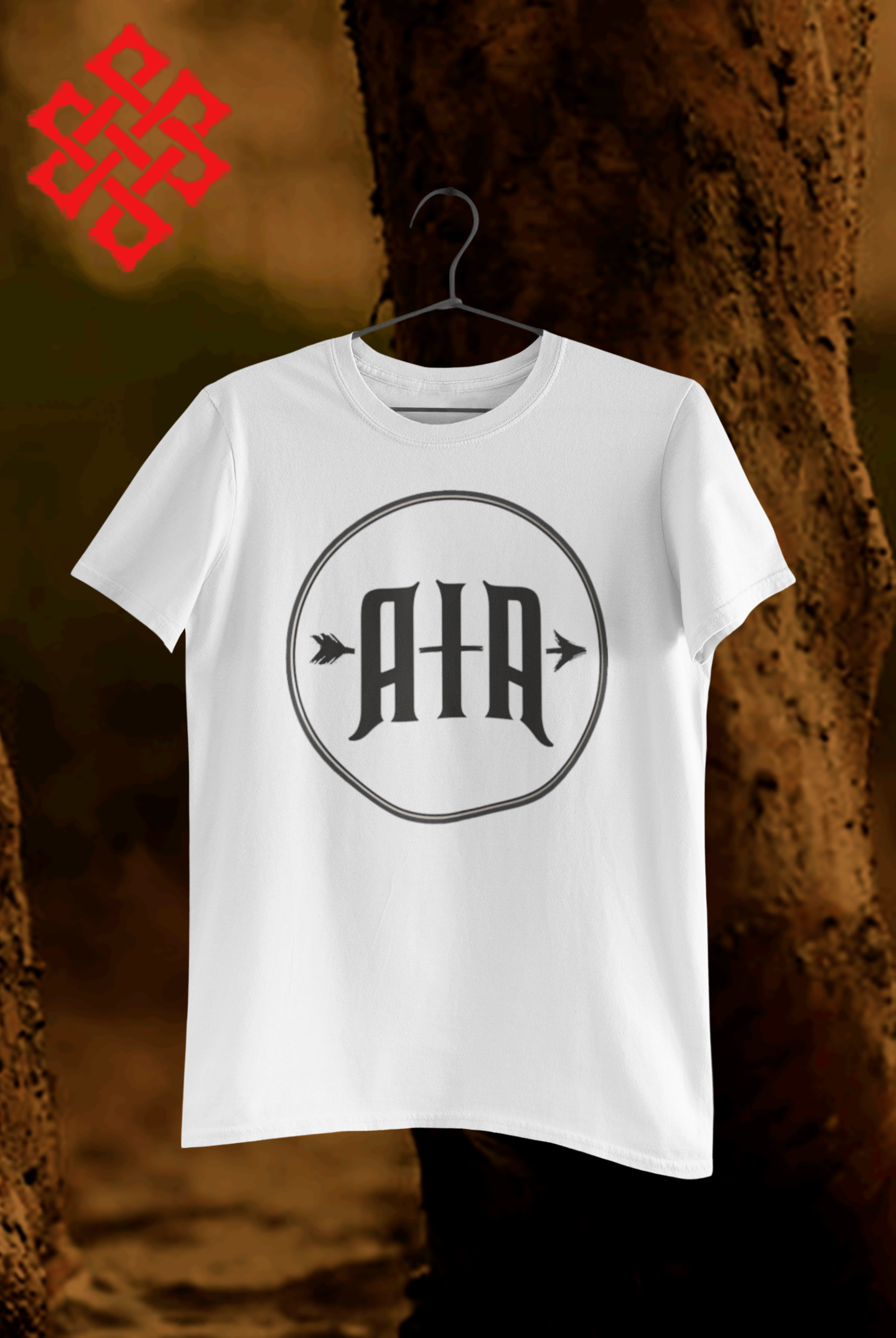 T-Shirt Prime Coleção AiA - Circulo básica branca em Ingrato Store